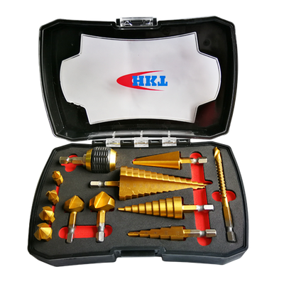 12Pcs Countersink Step Drills Set - Buy countersink, step drill, Drills ...